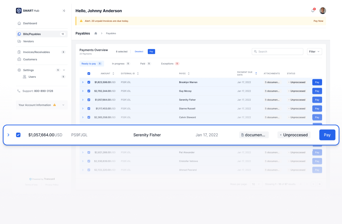 SMART Hub for Acumatica Users